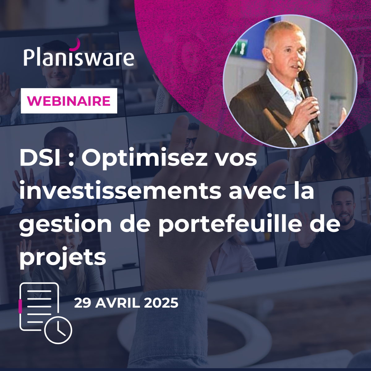 Webinaire : DSI Optimisez vos investissements avec une gestion efficace de votre portefeuille de ...